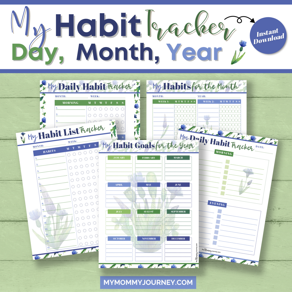 My Habit Tracker - My Mommy Journey Shop